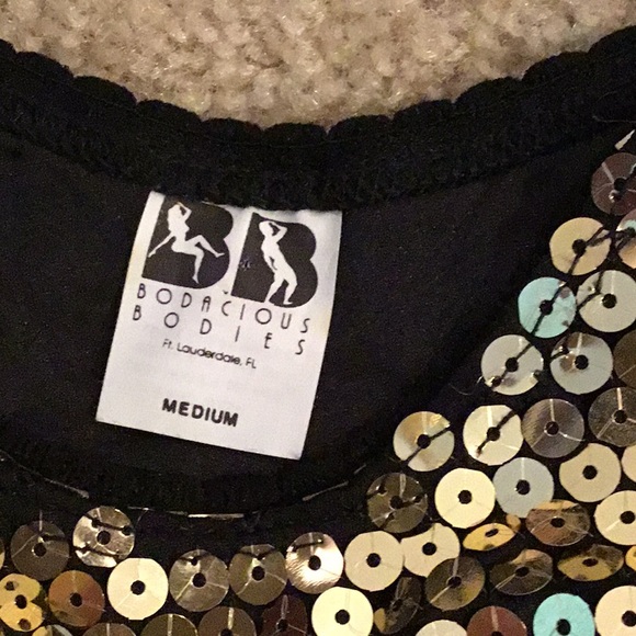 Bodacious Bodies | Swim | 2 Piece Black Gold Bodacious Bodies Swimsuit ...